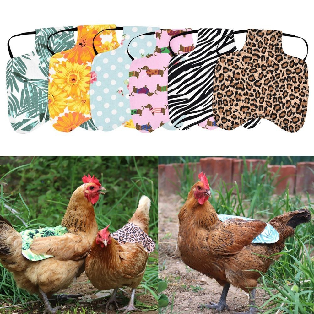 ☃Chicken Vest Pet Reflective Vest Chicken Clothes Poultry Hen Saddle ...