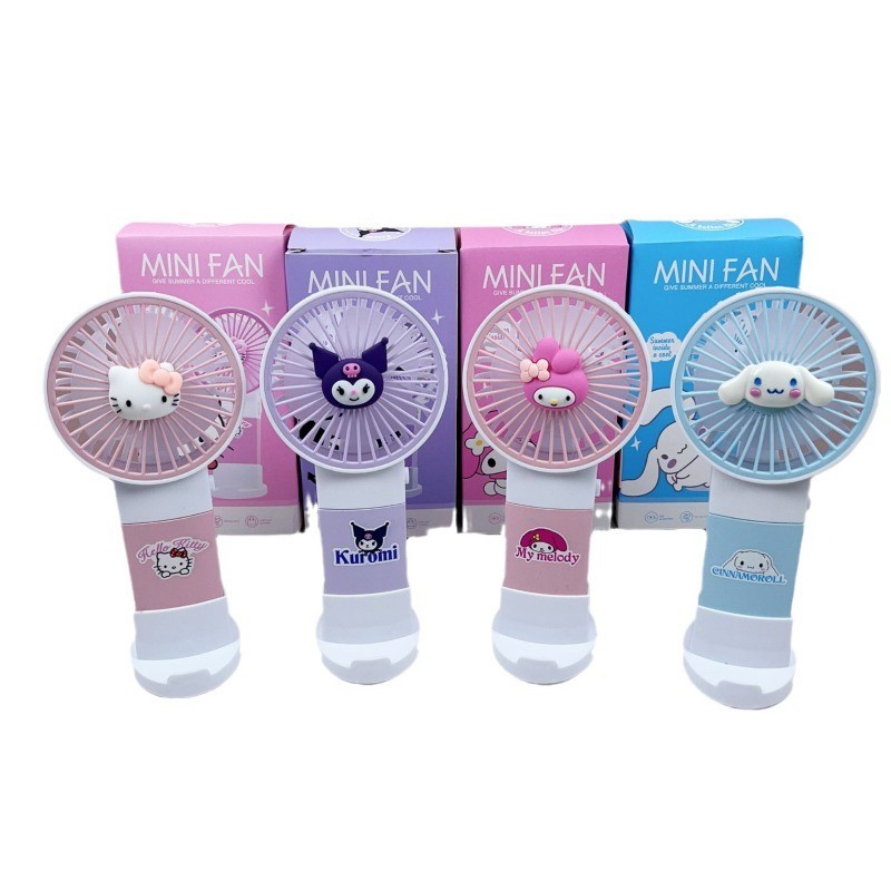 MINISO Kawaii Hello Kitty Kuromi My Melody Battery Version Handheld ...