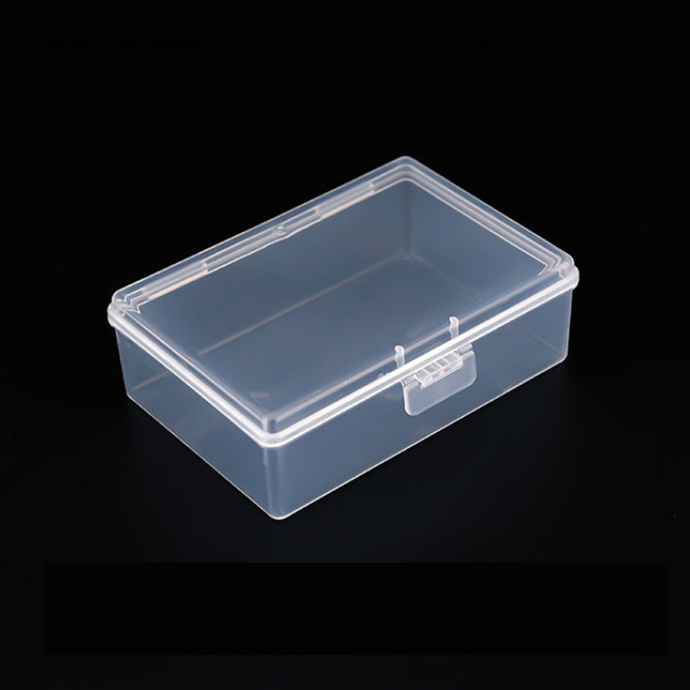 Transparent Plastic Storage Box Korean Idol Photocards Holder Desk ...