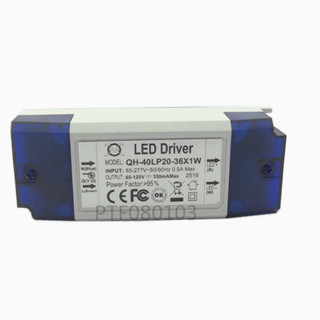 ☝20-36x1W 20W 30W 40W LED Driver 350mA DC60-120V High Power LED Powr ...