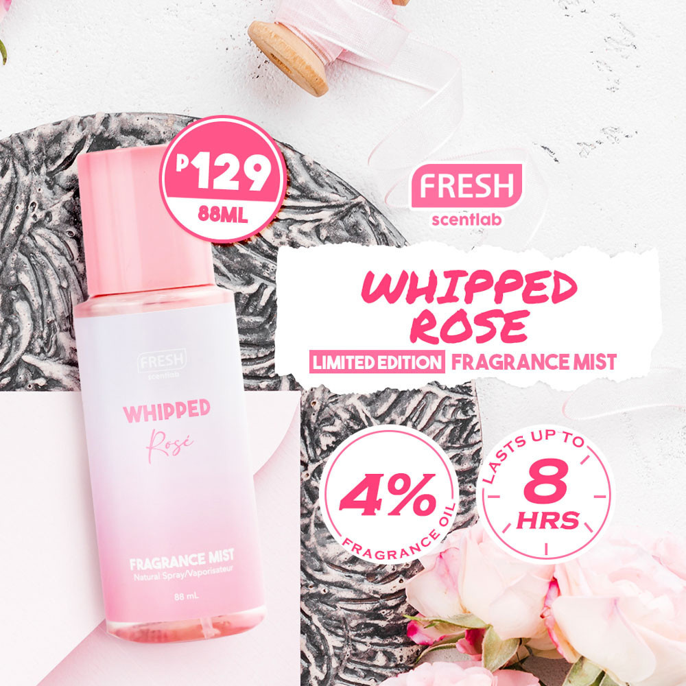 Fresh Scentlab Whipped Rosé Fragrance Mist 88 mL | Shopee Philippines