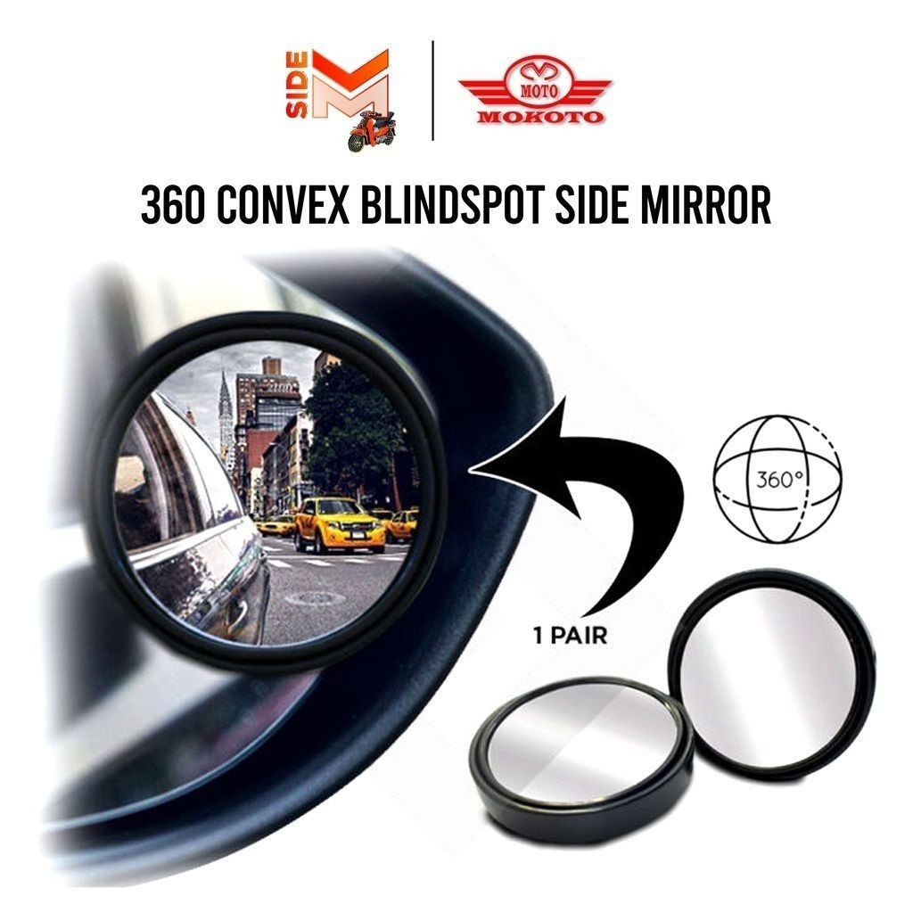 HONDA WAVE BLIND SPOT SIDE MIRROR REAR VIEW 2PCS QUALITY CONTROL FOR ...