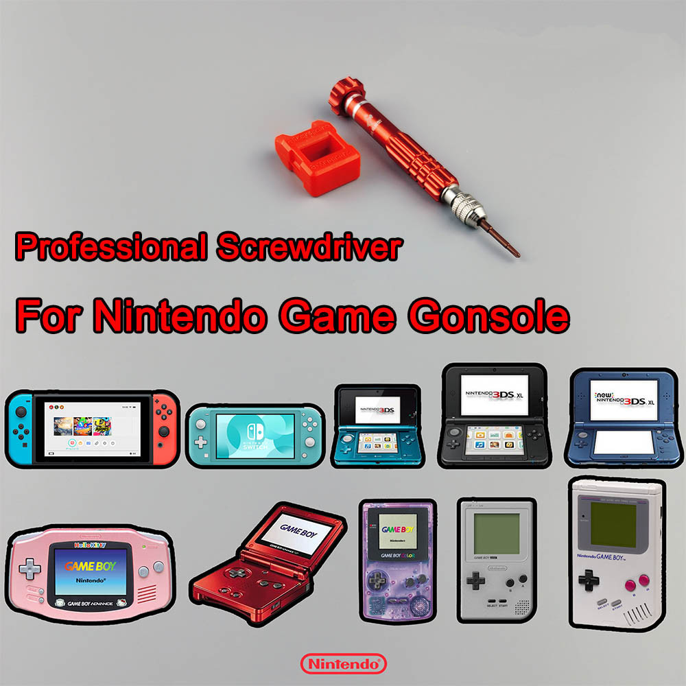 Professional aluminum alloy screwdriver all-in-one kits for Nintendo ...