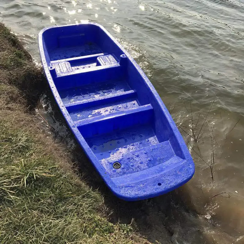 ☾Plastic boats,portable double-layer plastic fishing boats,beef tendon ...