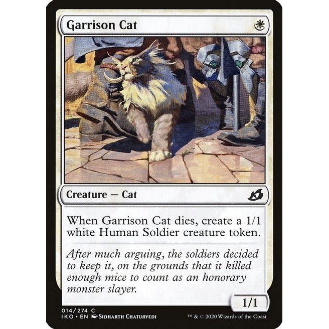 Garrison Cat - Magic The Gathering (MTG) | Shopee Philippines Garrison Cat - Magic The Gathering (MTG) | Shopee Philippines