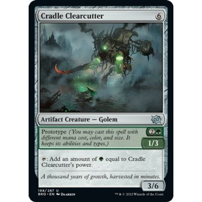 Cradle Clearcutter - Magic The Gathering (MTG) | Shopee Philippines