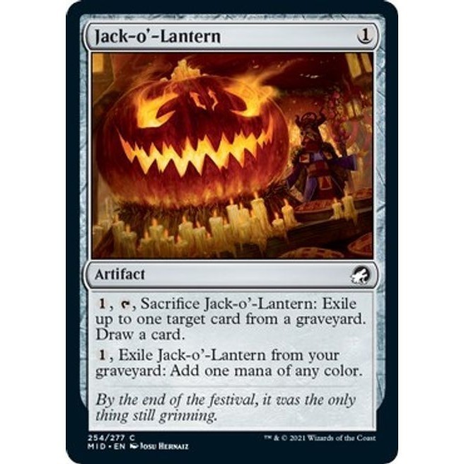 Jack-o'-Lantern - Magic The Gathering (MTG) | Shopee Philippines