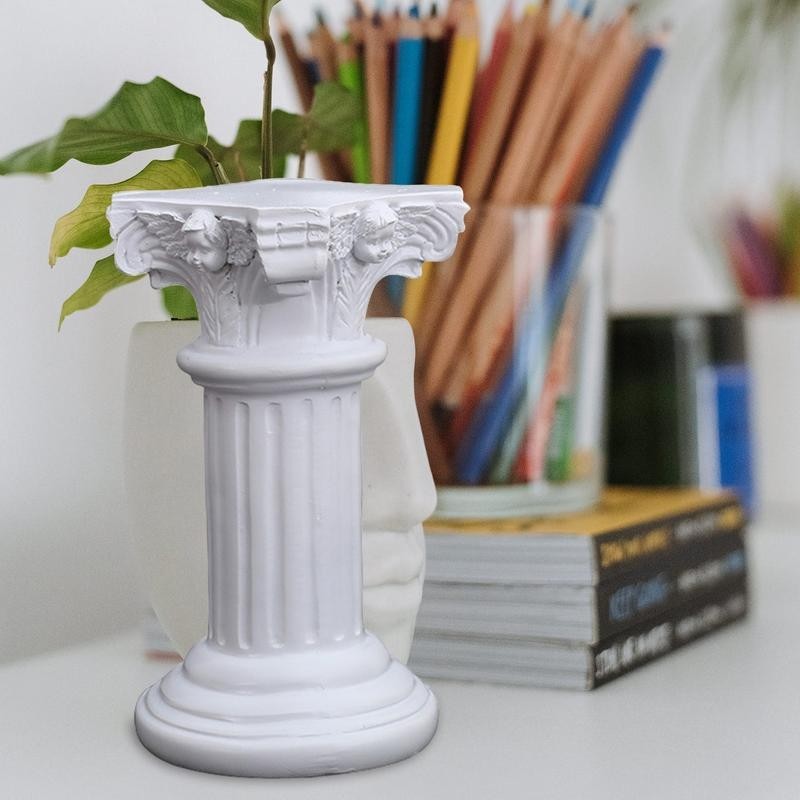 ☄Roman Pillars Greek Columns Greek Column Resin Statue Table ...