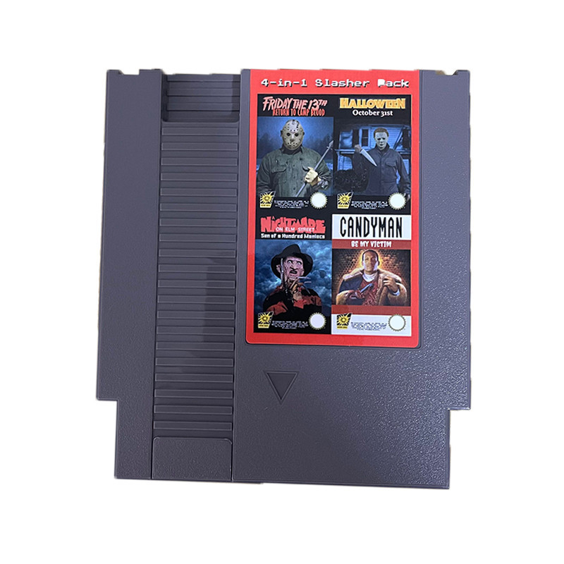 ♥Brand NEW Video Game - 4 in 1 Slasher Pack NES Games Cartridge For 8 ...