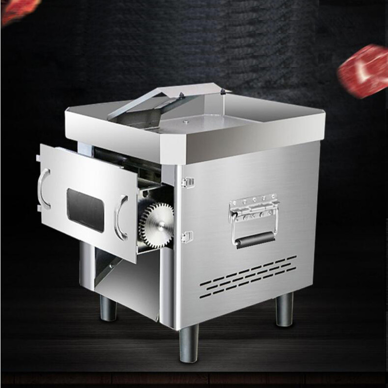 ☝Commercial Meat Cutting Machine Desktop Electric Slice Meat Cutter ...