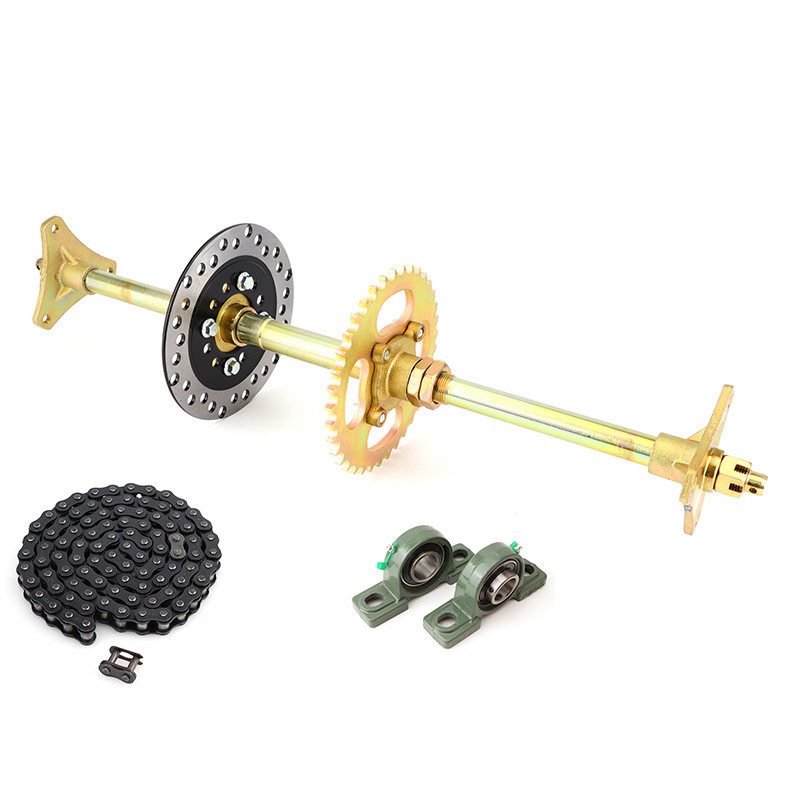 ☬610mm ATV Go Karts Rear Axle kits STD 20mm Complete Assembly with ...