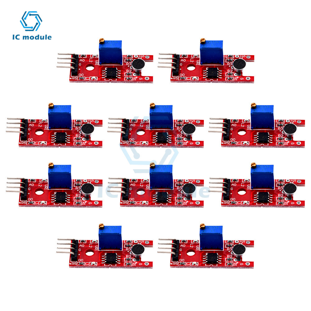 ☞DC 3V/5V Microphone Amplifier Sound Sensor Sound MIC Voice Module ...