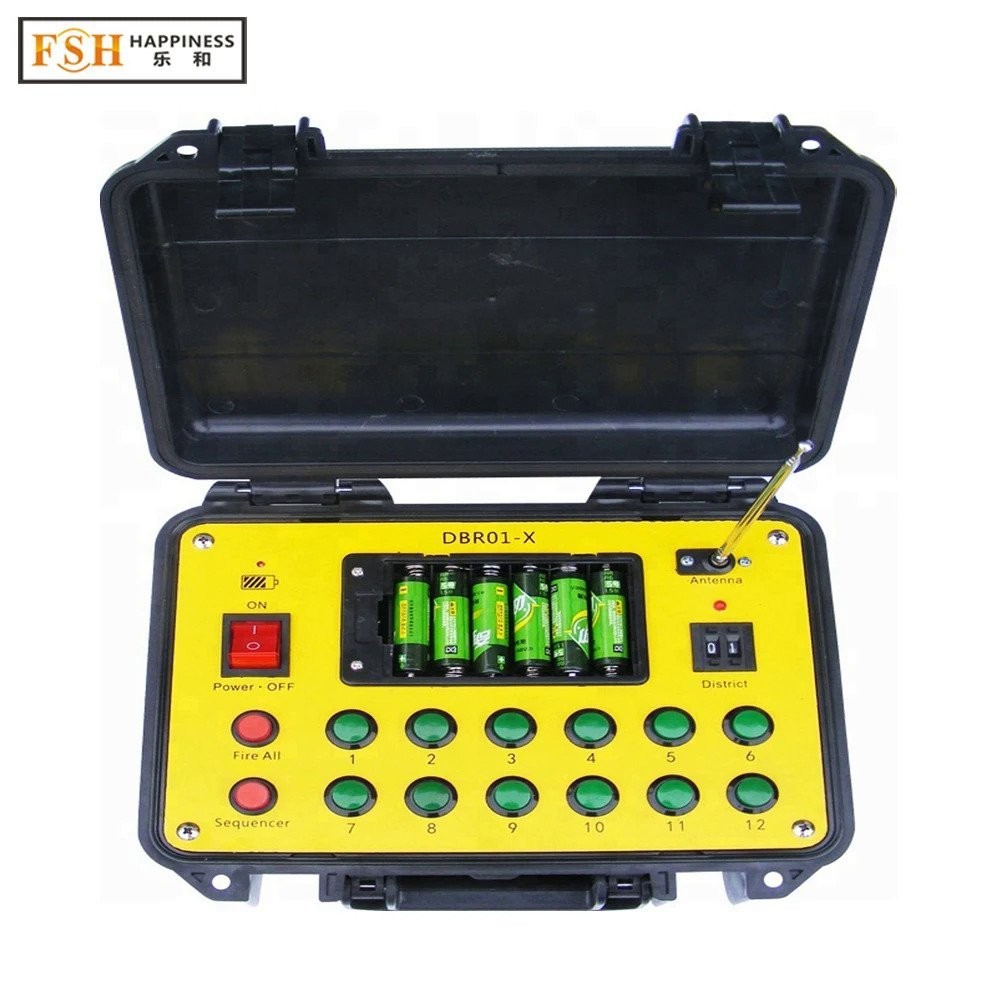Happiness 48 Cues 500m Distance Wireless Remote Sequential Fireworks ...