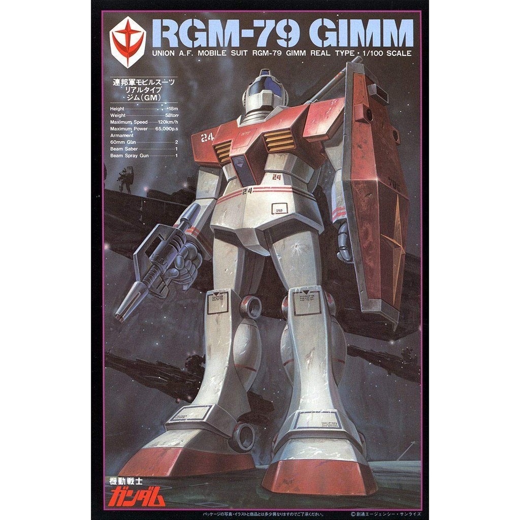 1/100 Real Type RGM-79 Jim (Mobile Suit Gundam) | Shopee Philippines