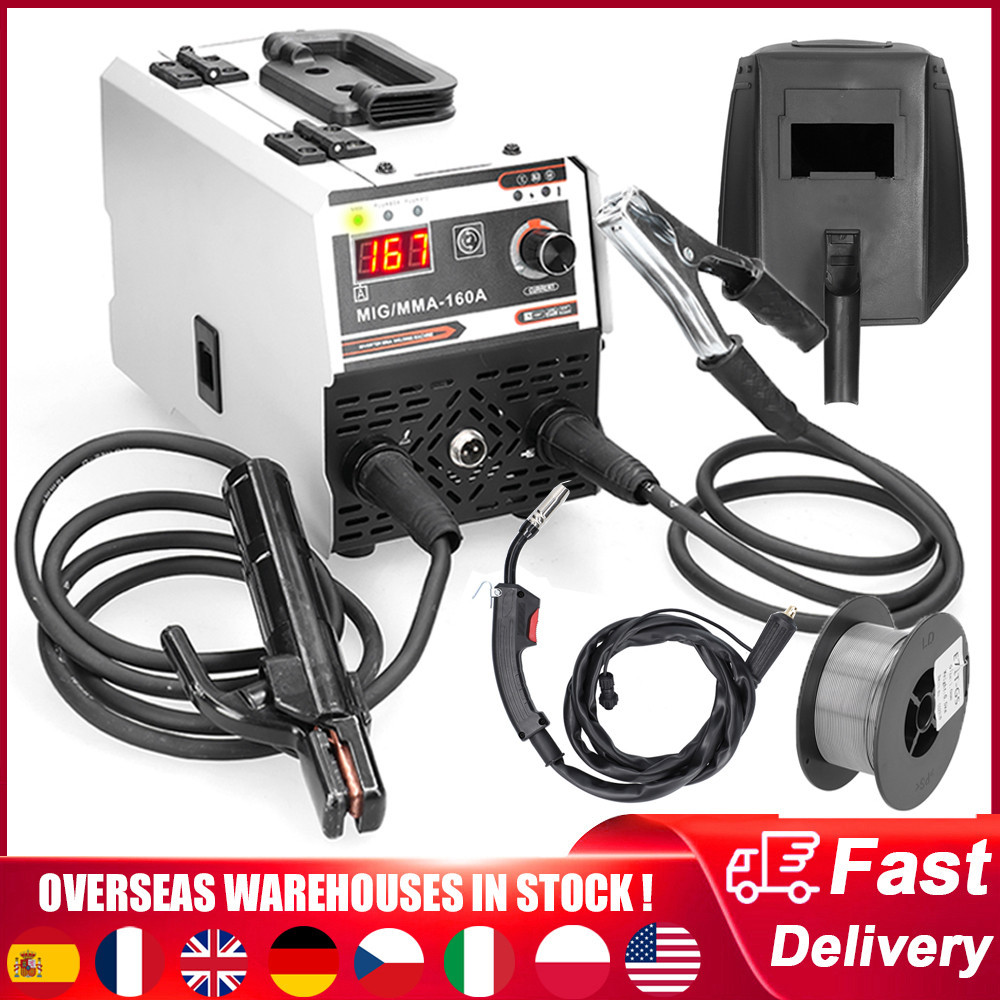 ️160A MIG MMA Welding Machine IGBT DC Inverter Welder Automatic Wire ...
