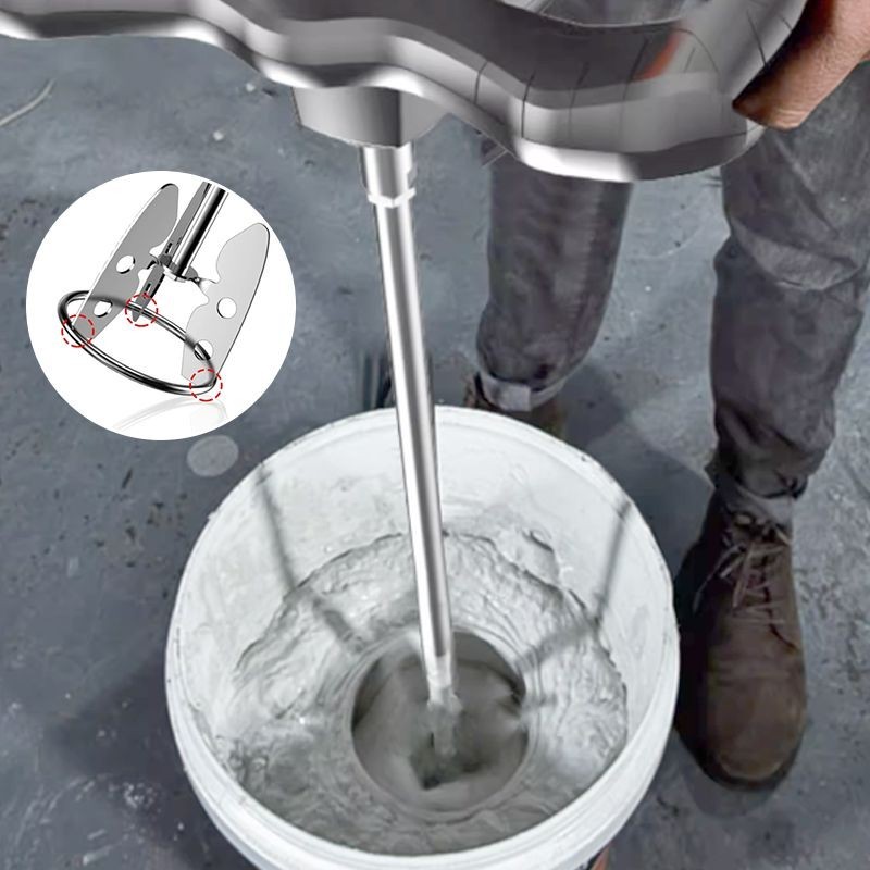 Multipurpose Cement Mixer Stirring Tool Stainless Steel Mixing Paddle ...