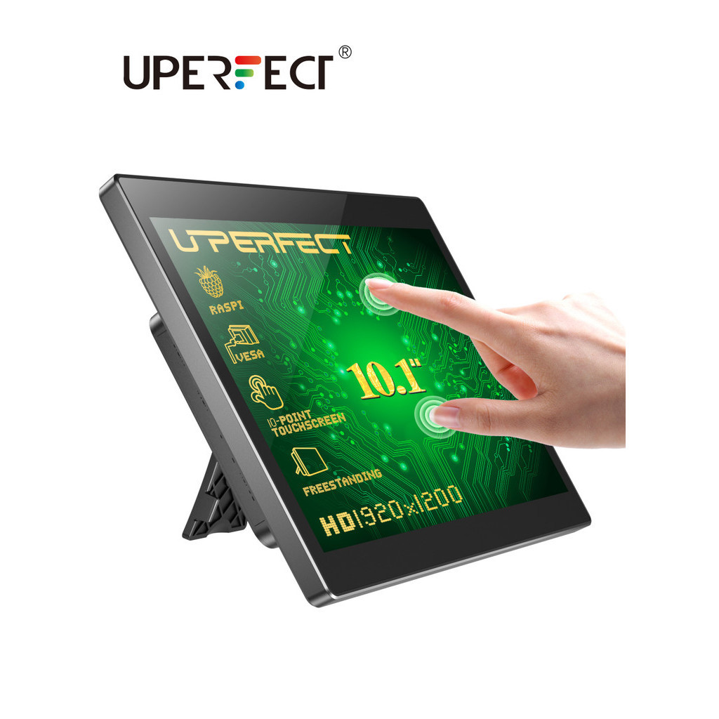 -UPERFECT 10.1 inch Raspberry Pi HDMI Touch Screen Portable Monitor ...