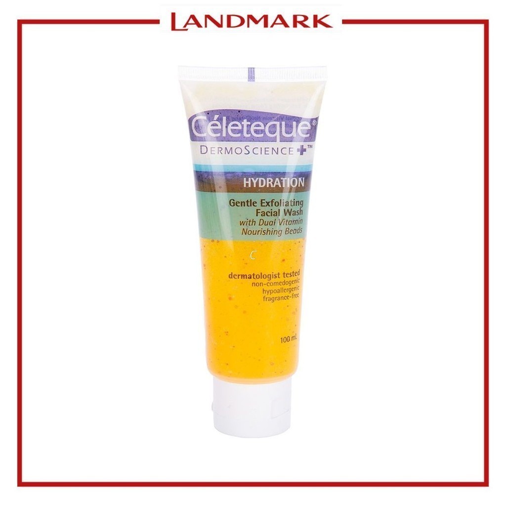 Landmark Celeteque Hydration Gentle Exfoliating Facial Wash | Shopee ...