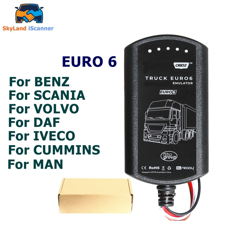 ☀OBD2 Truck Emulator For RENAULT/BENZ/VOLVO/IVECO/MAN/DAF/SCANIA/FORD ...