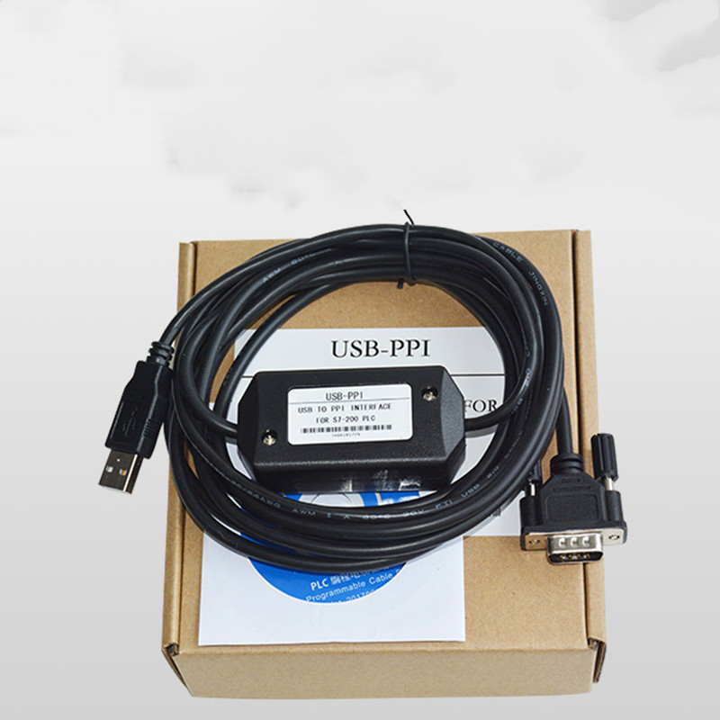 PLC Cable USB-PPI PLC Programming Cable PC USB to RS485 Adapter For S7 ...
