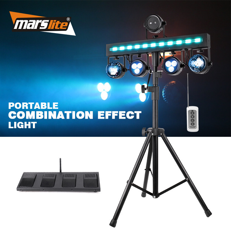 ⋚Marslite Portable Pro Dj Light Equipment System Party Bar Led Disco ...
