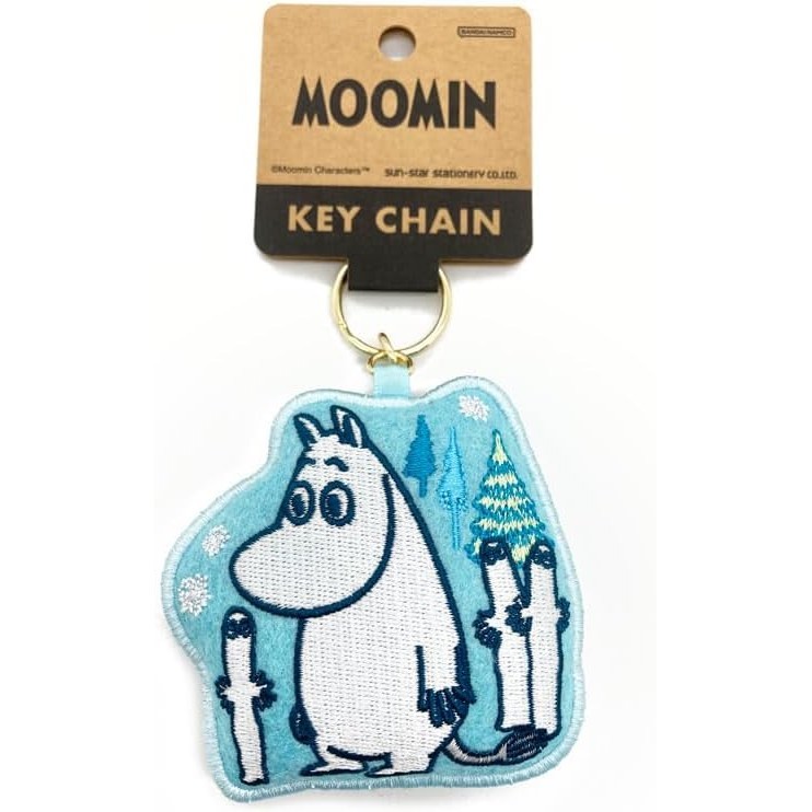 Sunstar Stationery Moomin Keychain Embroidered Moomin S8346585 | Shopee ...
