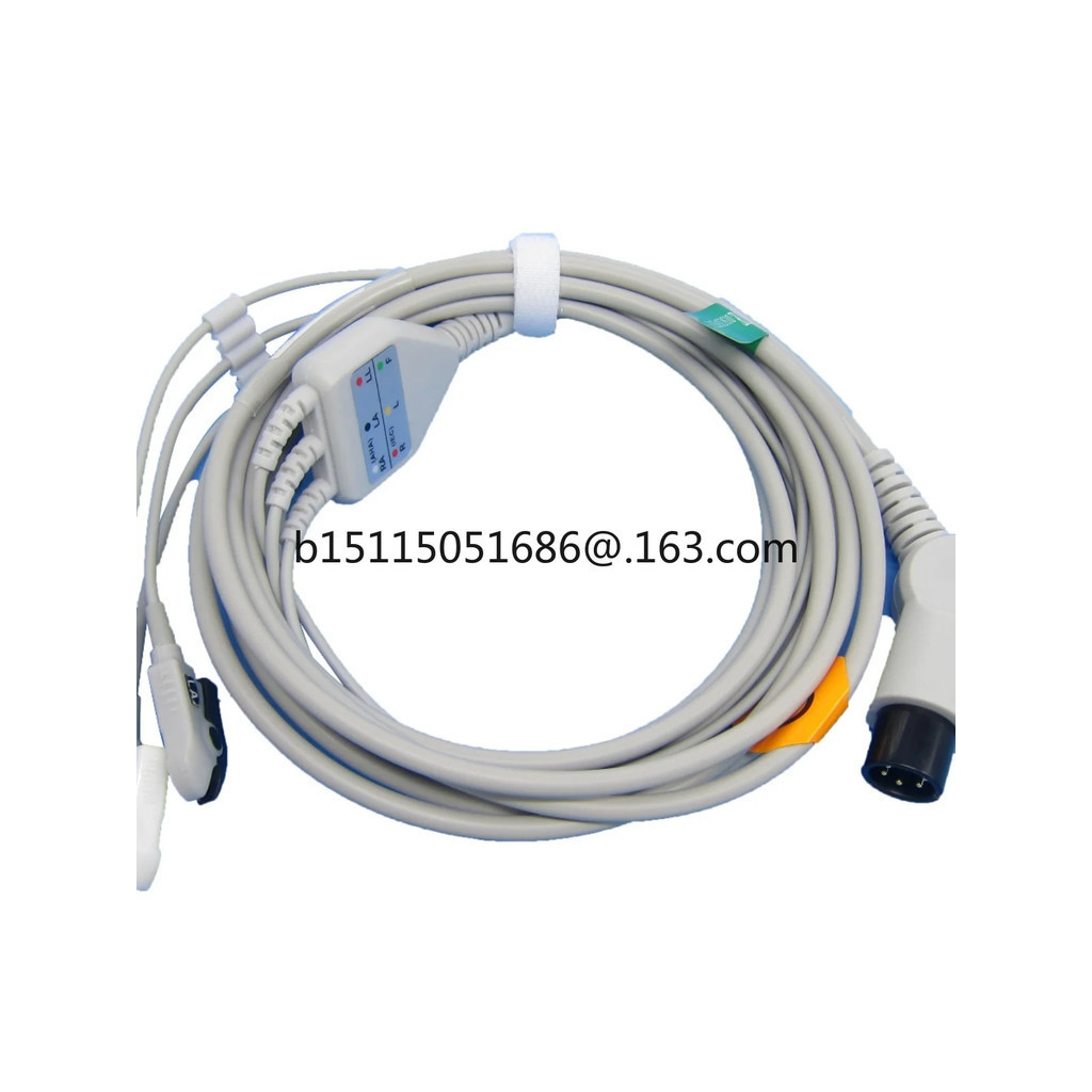 patible with 1000, 2000, 7000, 8000, 9000 monitors, ECG lead wires ...