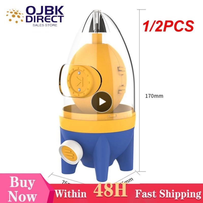 ⋌1/2PCS Egg Spinner In Shell Pull String Cutter Slicer Stainless Steel ...