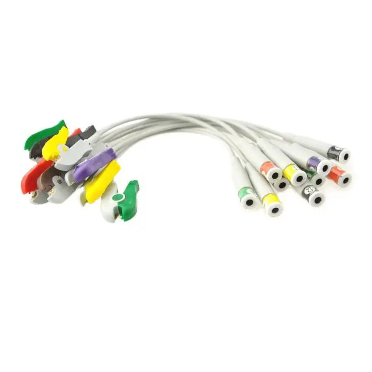 ECG Electrode Adapter cable for upnmed ekg cable | Shopee Philippines