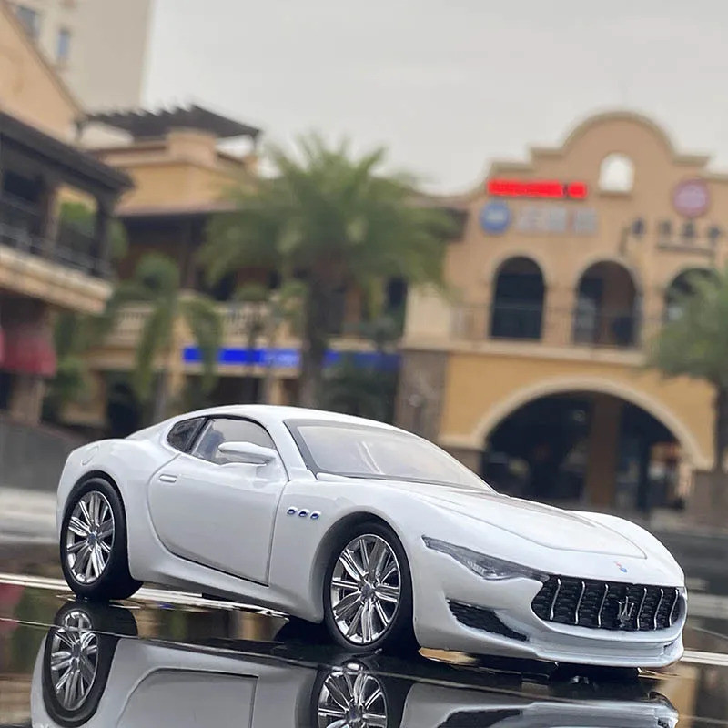 Ⓥ1:32 Maserati Alfieri Coupe Alloy Sports Car Model Diecast Metal Toy ...