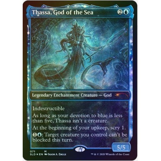 Pr0xy Card - Thassa, God of the Sea (Foil) | Secret Lair Drop (SLD ...
