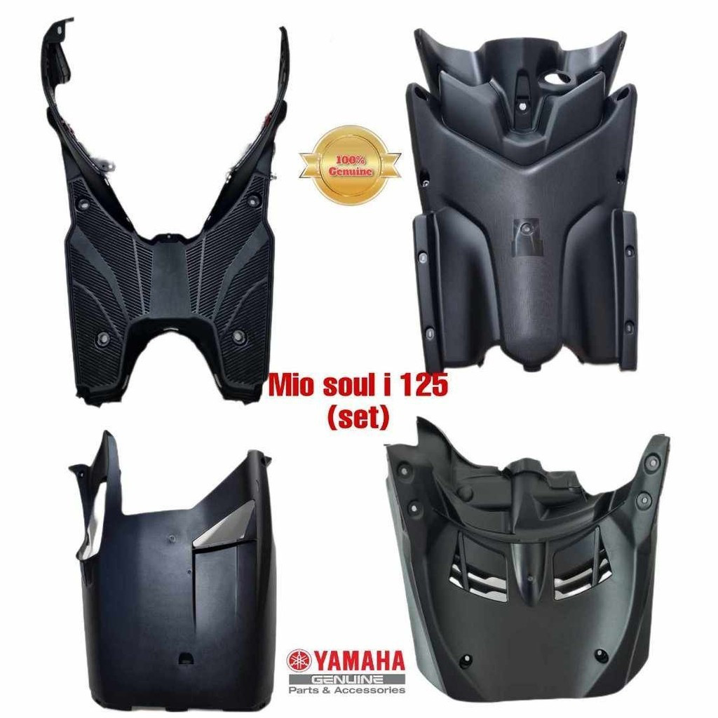 Mio soul i 125 set of footboard dibdib araro bangka(genuine yamaha ...