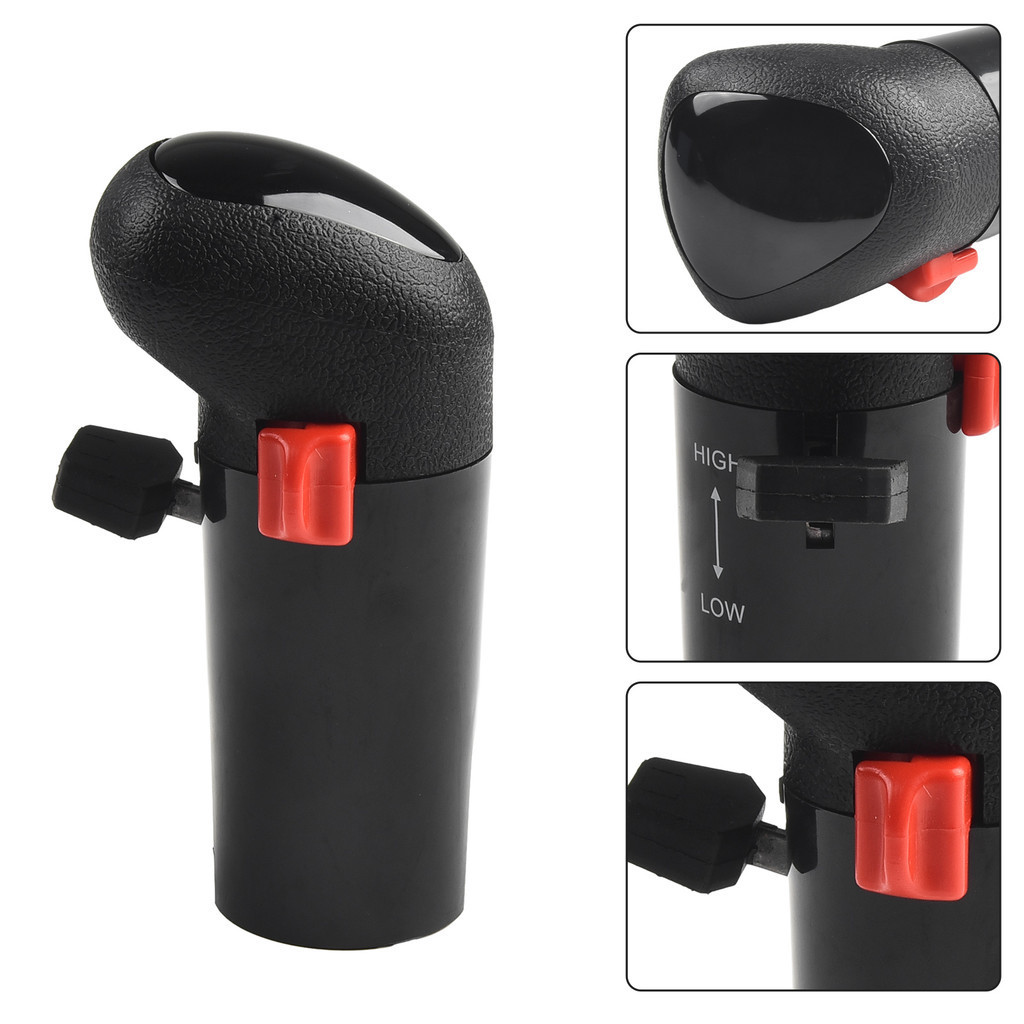 ⋌1x Car Black Gear Shift Lever Knob A6913 13 Speed Gear Shift Control ...