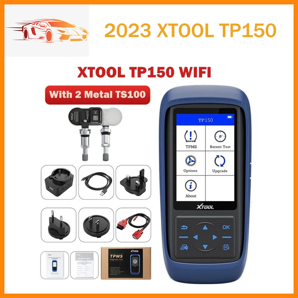 ♀New XTOOL TP150 TPMS Programming Tool, Universal TPMS Tire Sensor ...