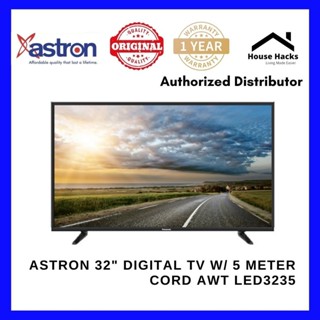 Astron 32" Digital TV w/ 5 Meter Cord AWT LED3235 (House Hacks ...