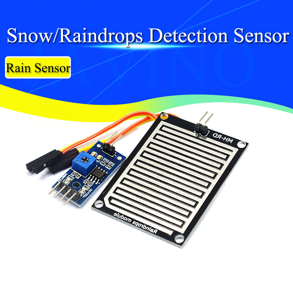 Dc 3 3v 5v Snow Raindrops Detection Sensor Module Dual Double Sided Rain Weather Module Humidi