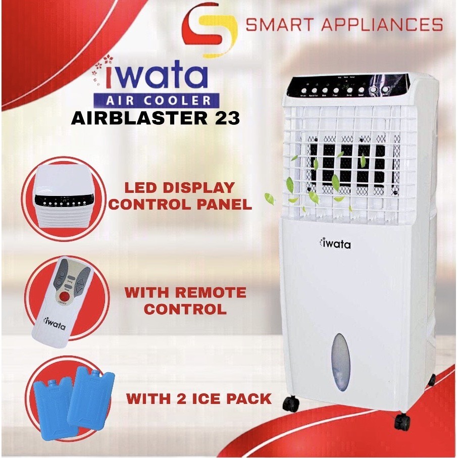 Iwata Airblaster 23 10 Liters LED Display Panel with Remote Control and ...