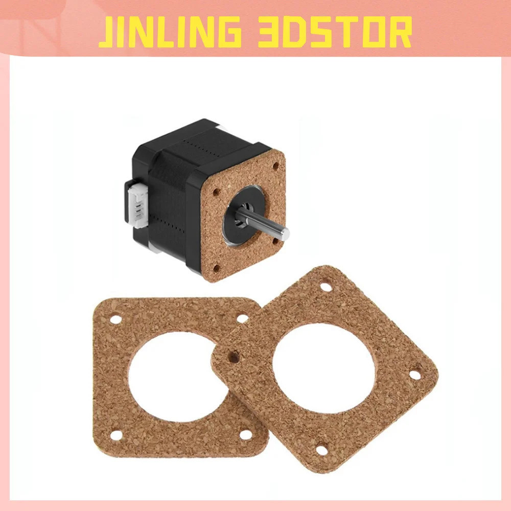 Nema 17 Stepper Damper Nema17 Stepper Motor Damper Cork Gasket Reprap ...