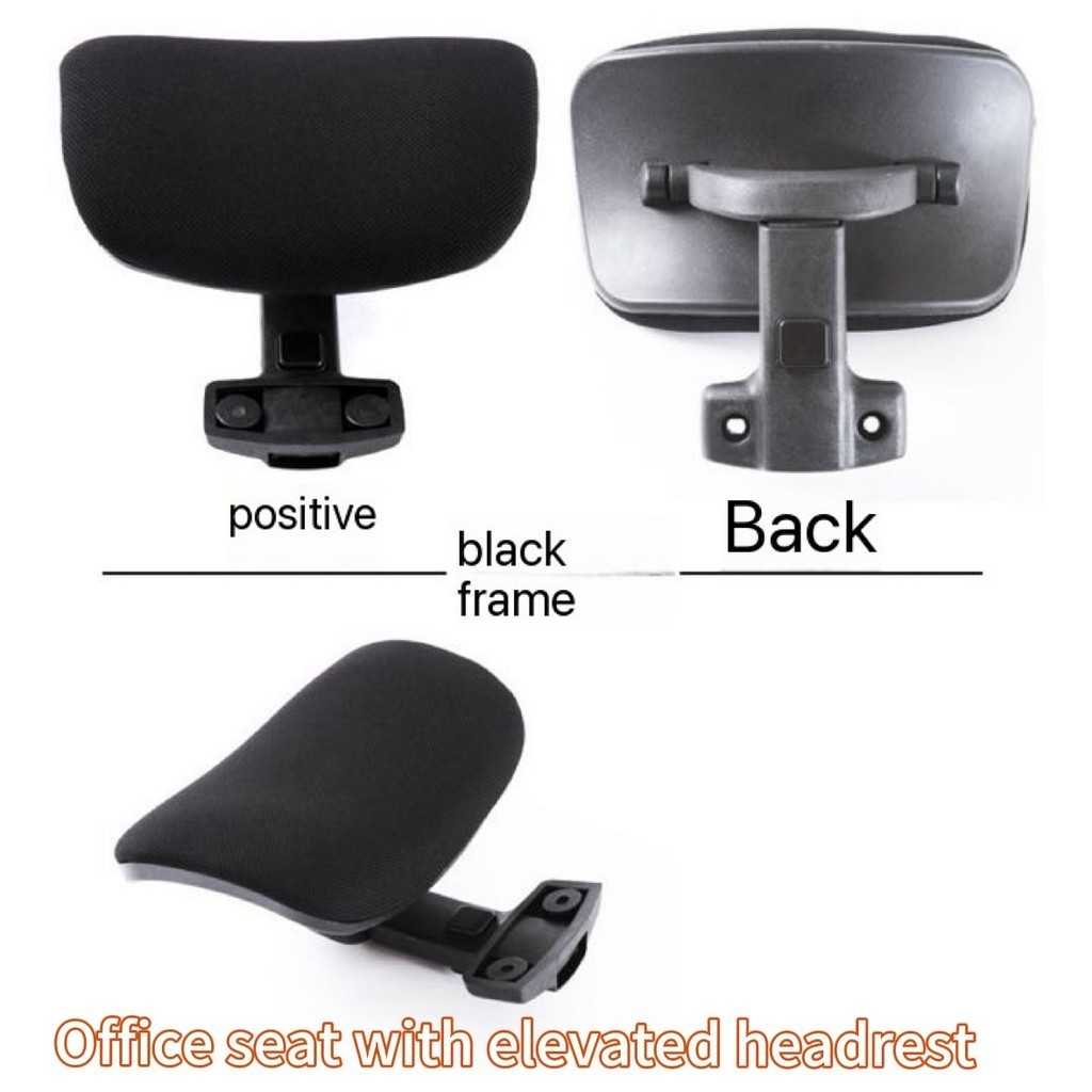 Office Adjustable Computer Chair Headrest Office Seat Back Height ...
