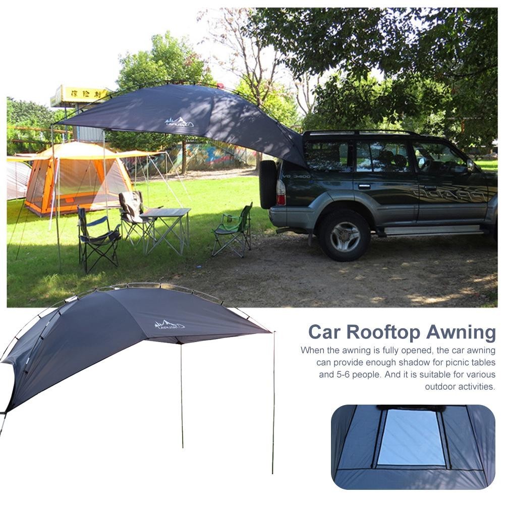☯Awning Sun Shelter SUV Tent Auto Canopy Portable Camper Trailer Tent ...