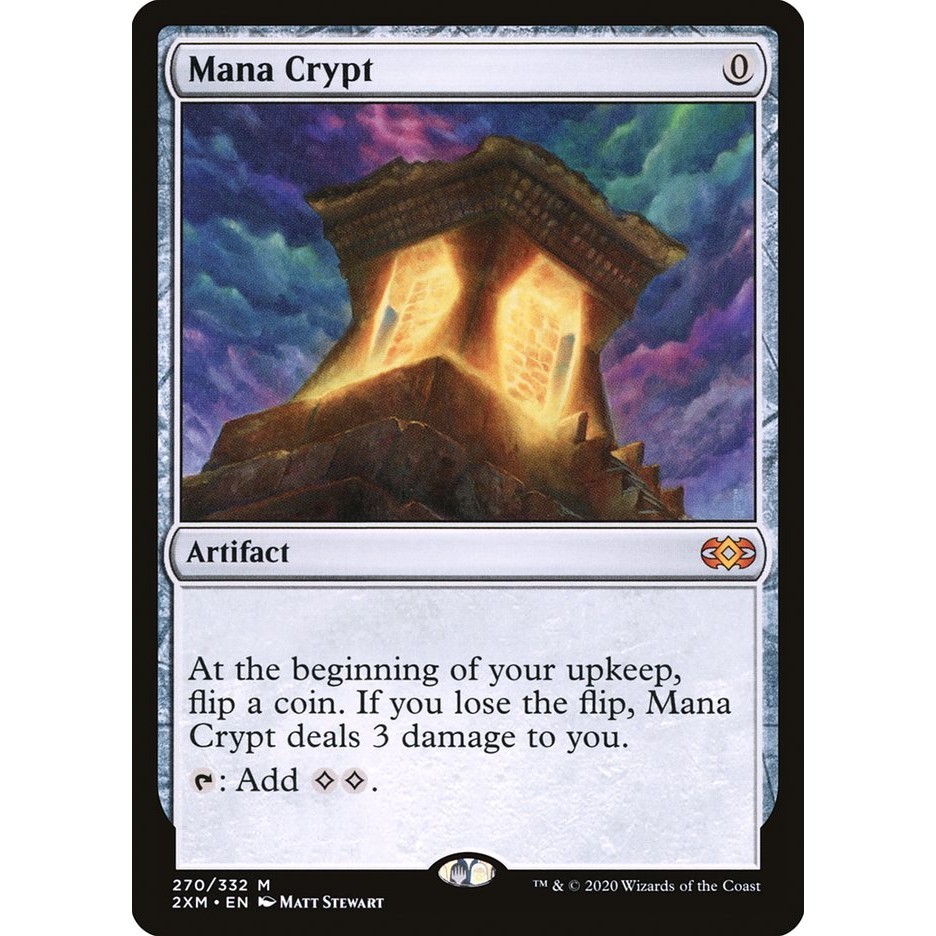 MTG Proxy Card - Mana Crypt | Double Masters (2XM) | Shopee Philippines