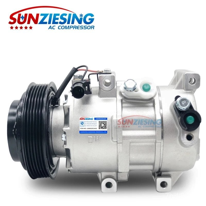 AC COMPRESSOR for kia Cerato 2.0L 08 OEM 97701-1X020 DV13 6PK 12 volt air conditioner Air ...