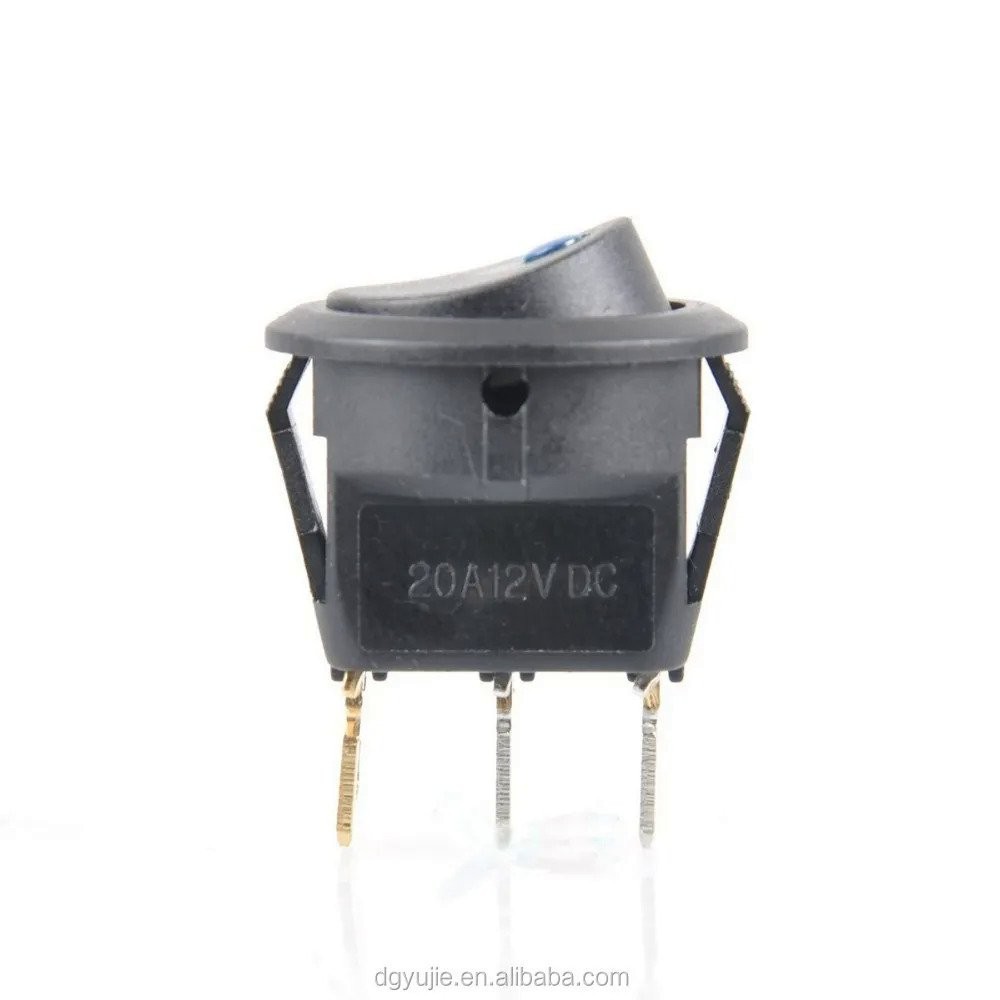 DC 12V 24V 10A 20A Car Marine Electrical on off LED Illuminated 3 Pins ...
