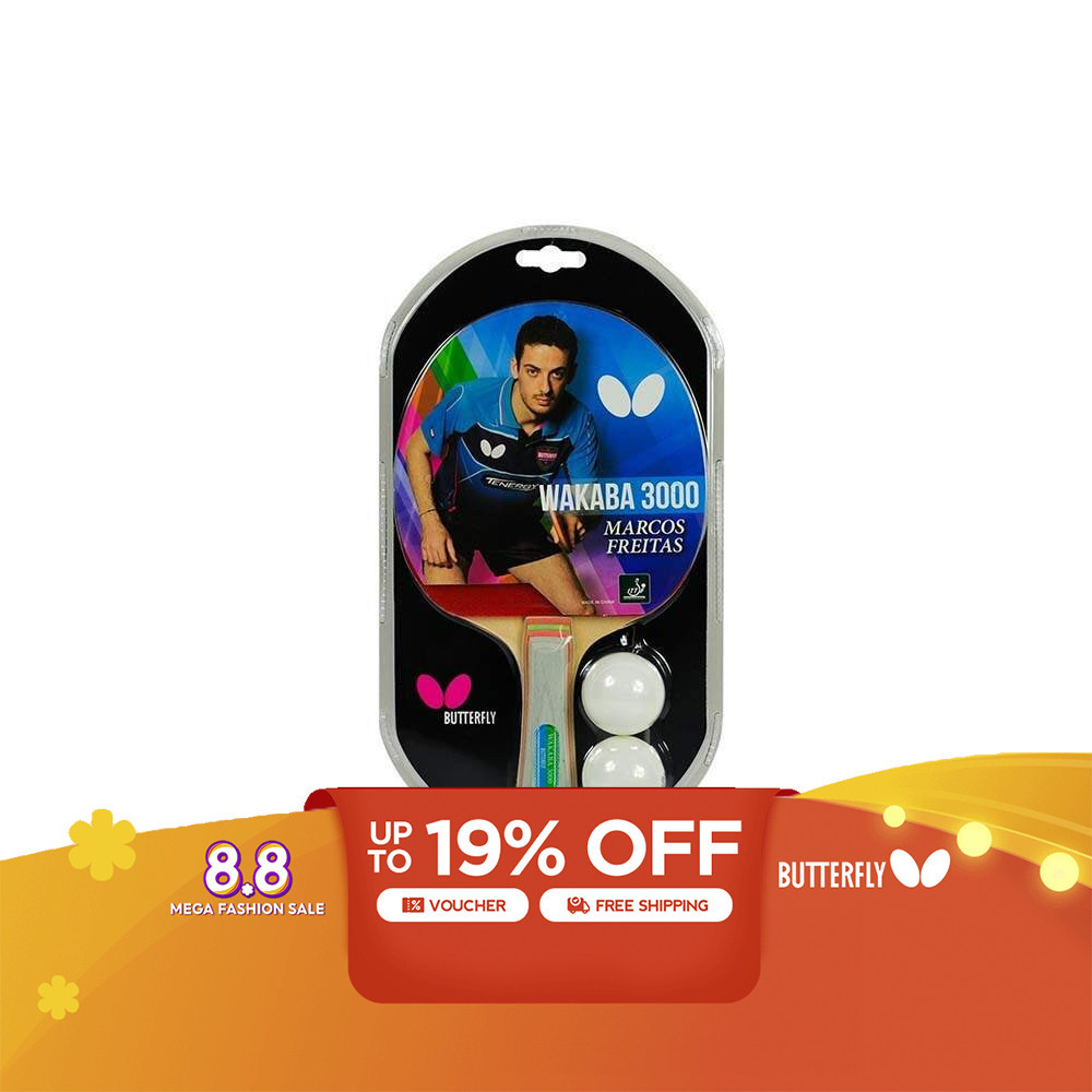Butterfly Table Tennis Racket Wakaba 3000 FL | Shopee Philippines