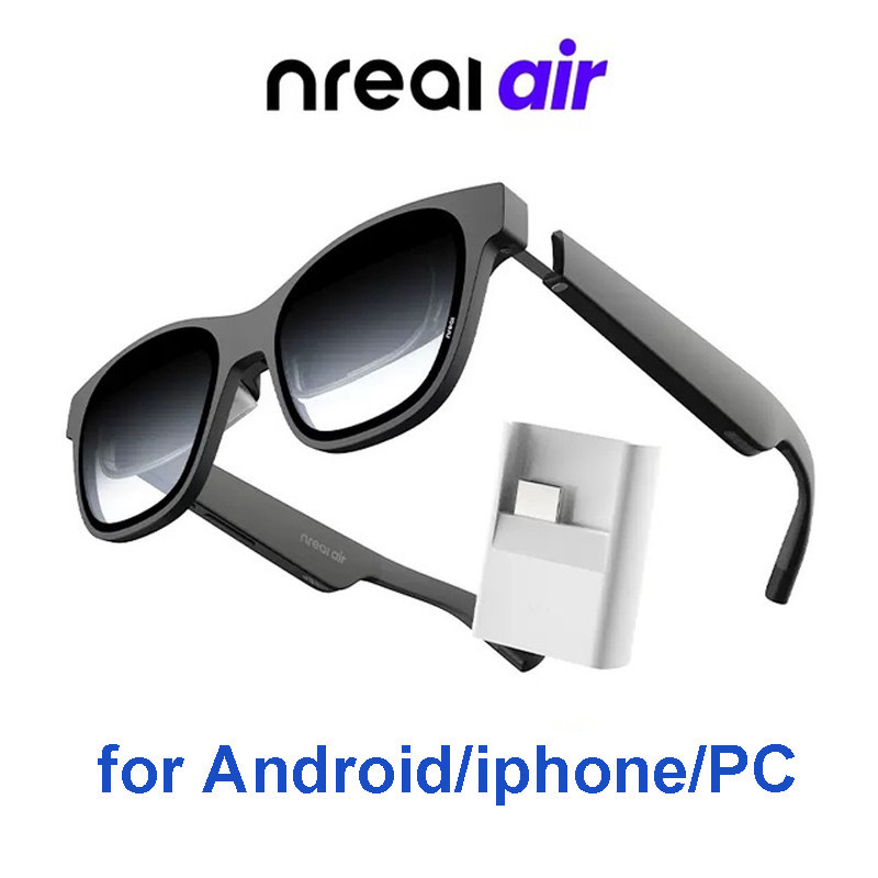 ♠Nreal Air XREAL Smart AR Glasses Portable 130 Inch Space Giant Screen ...