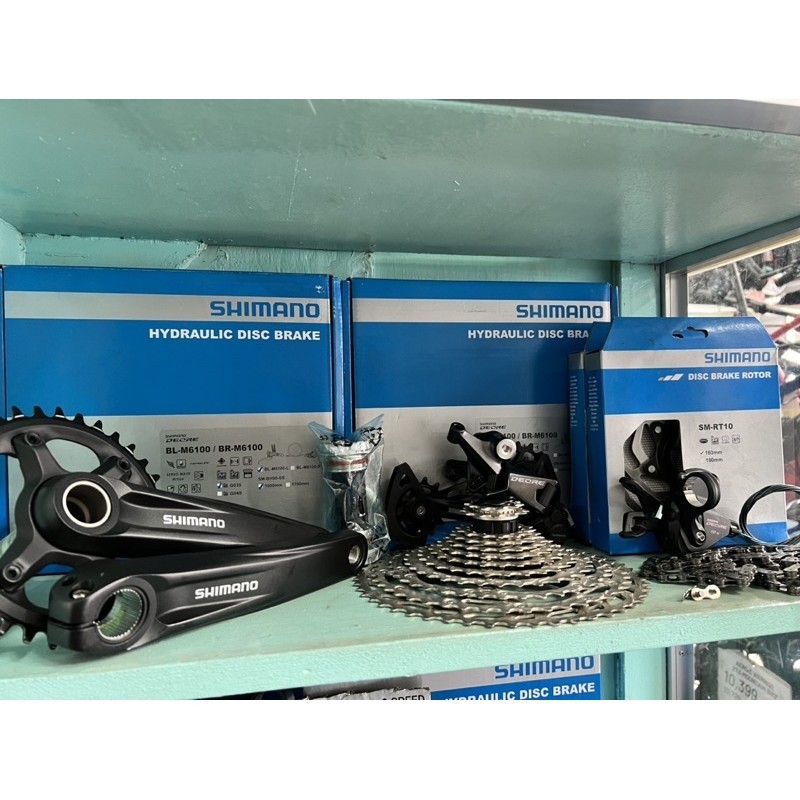 Shimano Deore 1x12 Speed M6100 Group Set | Shopee Philippines