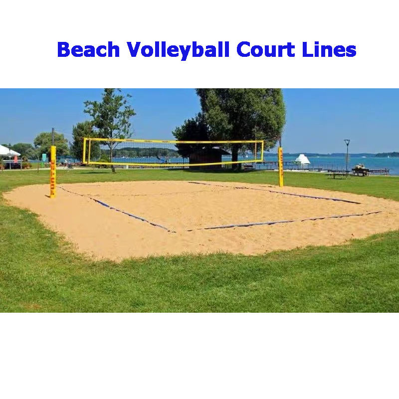 ⋚SOEZmm Volleyball Court Lines SCOUL9, 2-inch Nylon Court Boundary Line ...