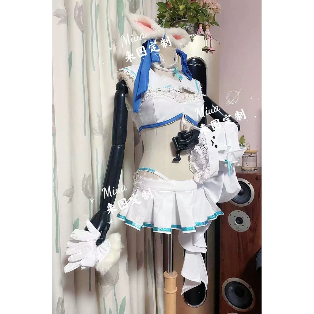 ⓞCarrie-Cos Virtual Idol Vtuber Usada Pekora Cosplay Costume Cos Game ...