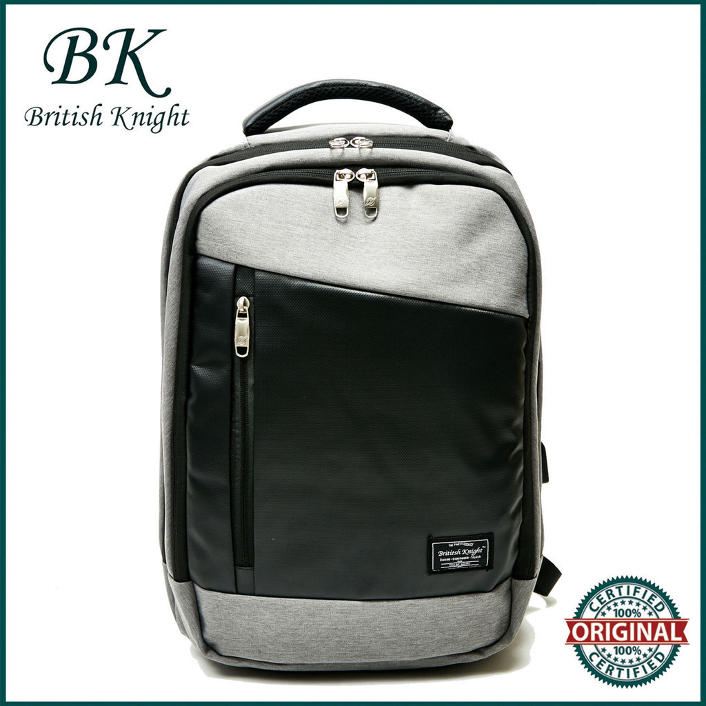 British Knight B19AO8110 CRB Laptop Backpack With Detachable USB ...