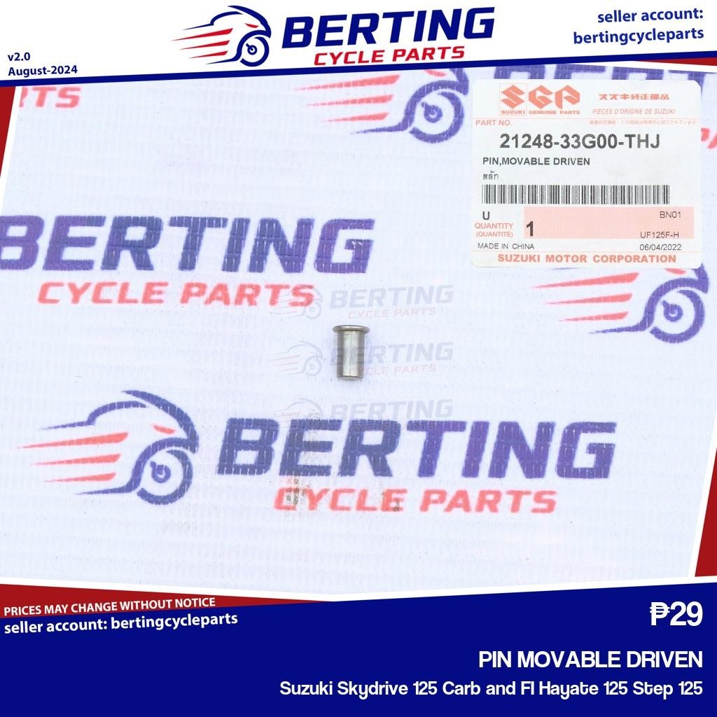 SGP PIN MOVABLE DRIVEN Suzuki Skydrive 125 Carb and FI Hayate 125 Step ...
